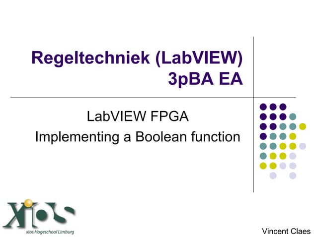 LabVIEW FPGA | PPT