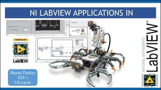 Labview applications in healthcare | PPTX