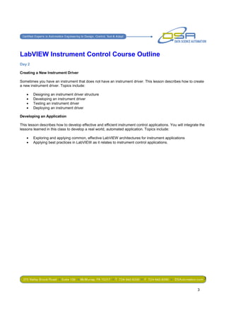 Lab view instrument control | PDF