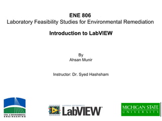 Lab view introduction | PPT