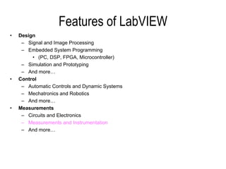Lab view introduction | PPT