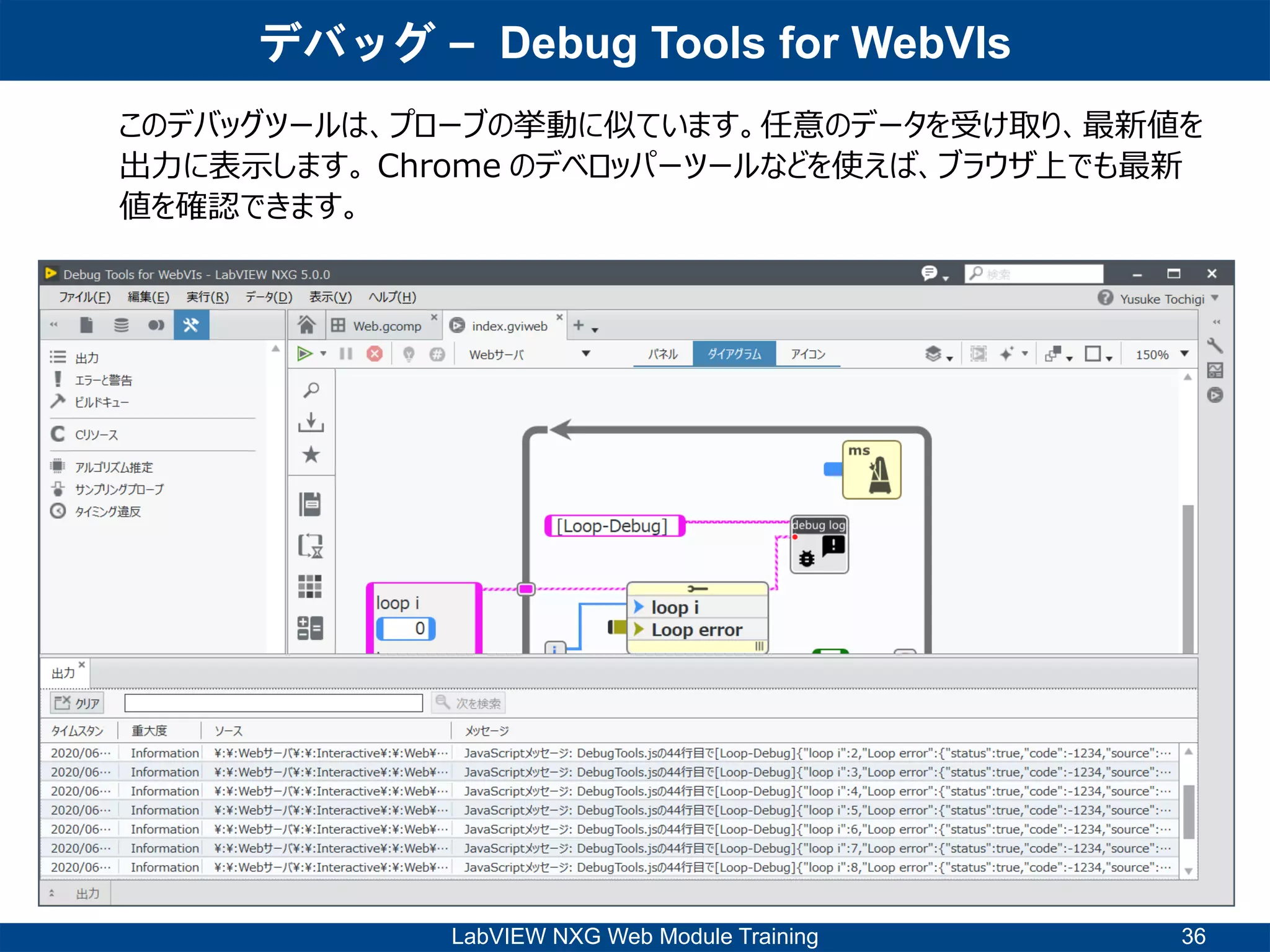 Labview Nxg Web Module Training Slide Pdf Web Development Internet