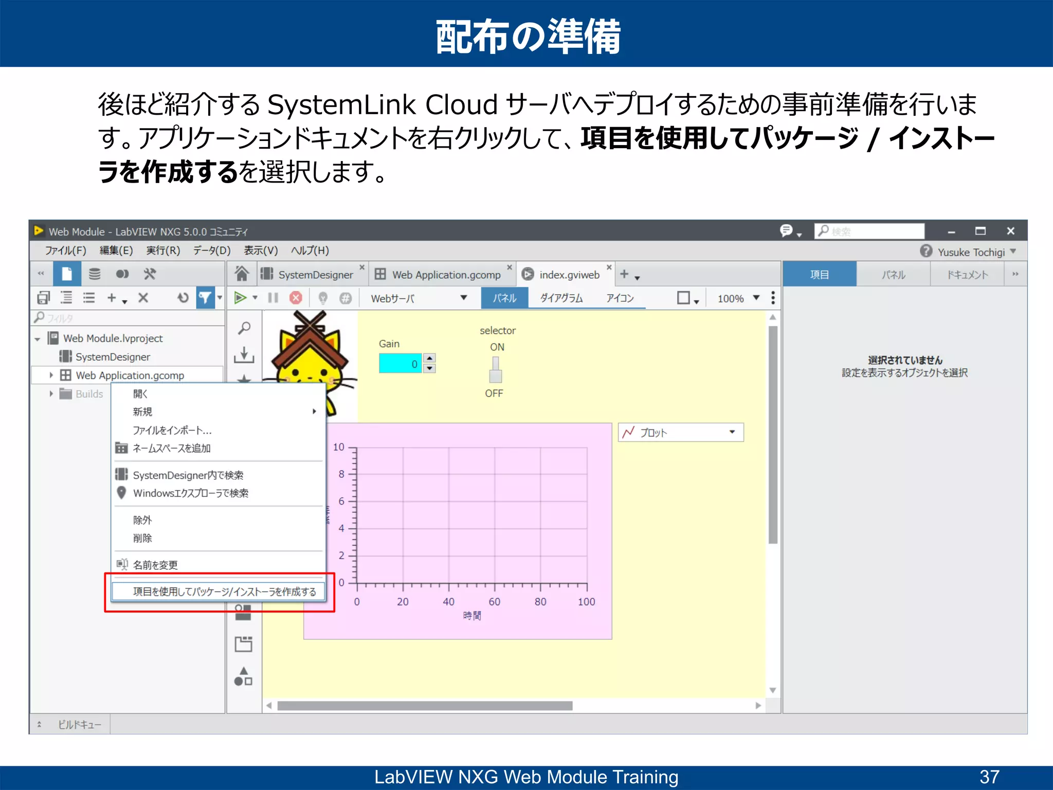 Labview Nxg Web Module Training Slide Pdf Web Development Internet