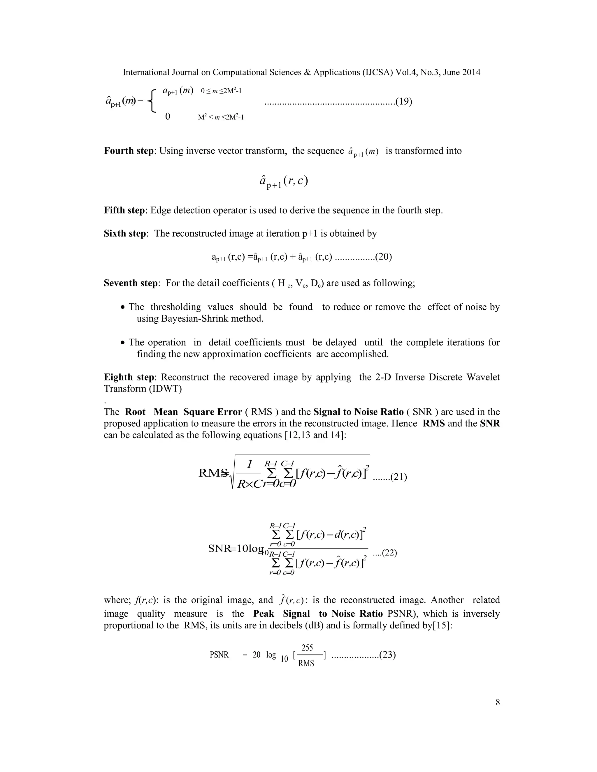 Labview with dwt for denoising the blurred biometric images | PDF