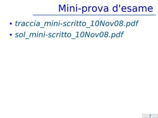 Laboratorio Programmazione: Visibilita' e tipi di dato | PPT