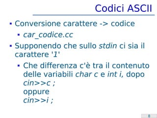 Laboratorio Programmazione: Visibilita' e tipi di dato | PPT