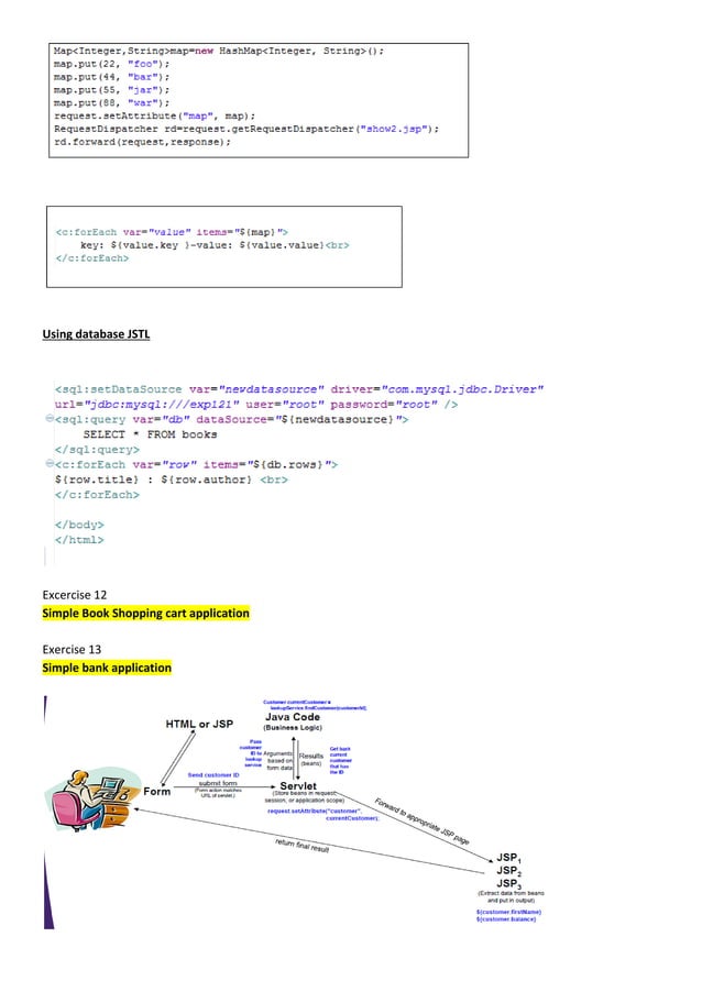 Lab work servlets and jsp | PDF | Web Development | Internet