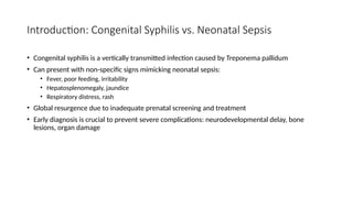 Lab Workup in a case of Congenital Syphilis.pptx
