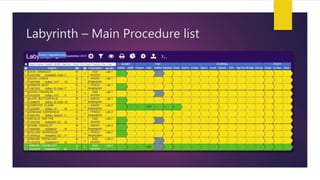 Labyrinth Software screens | PPSX