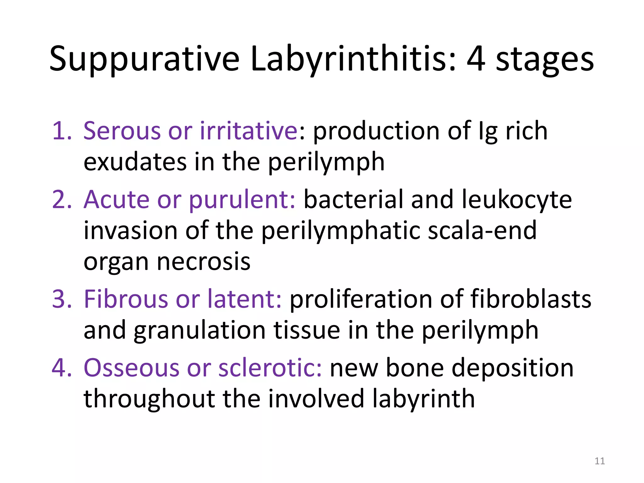 Labyrinthitis | PPTX