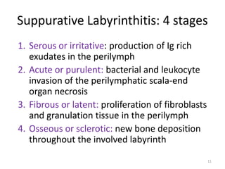 Labyrinthitis | PPTX