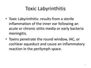 Labyrinthitis | PPTX