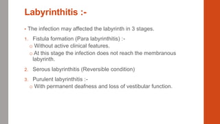 Labyrinthitis | PPTX
