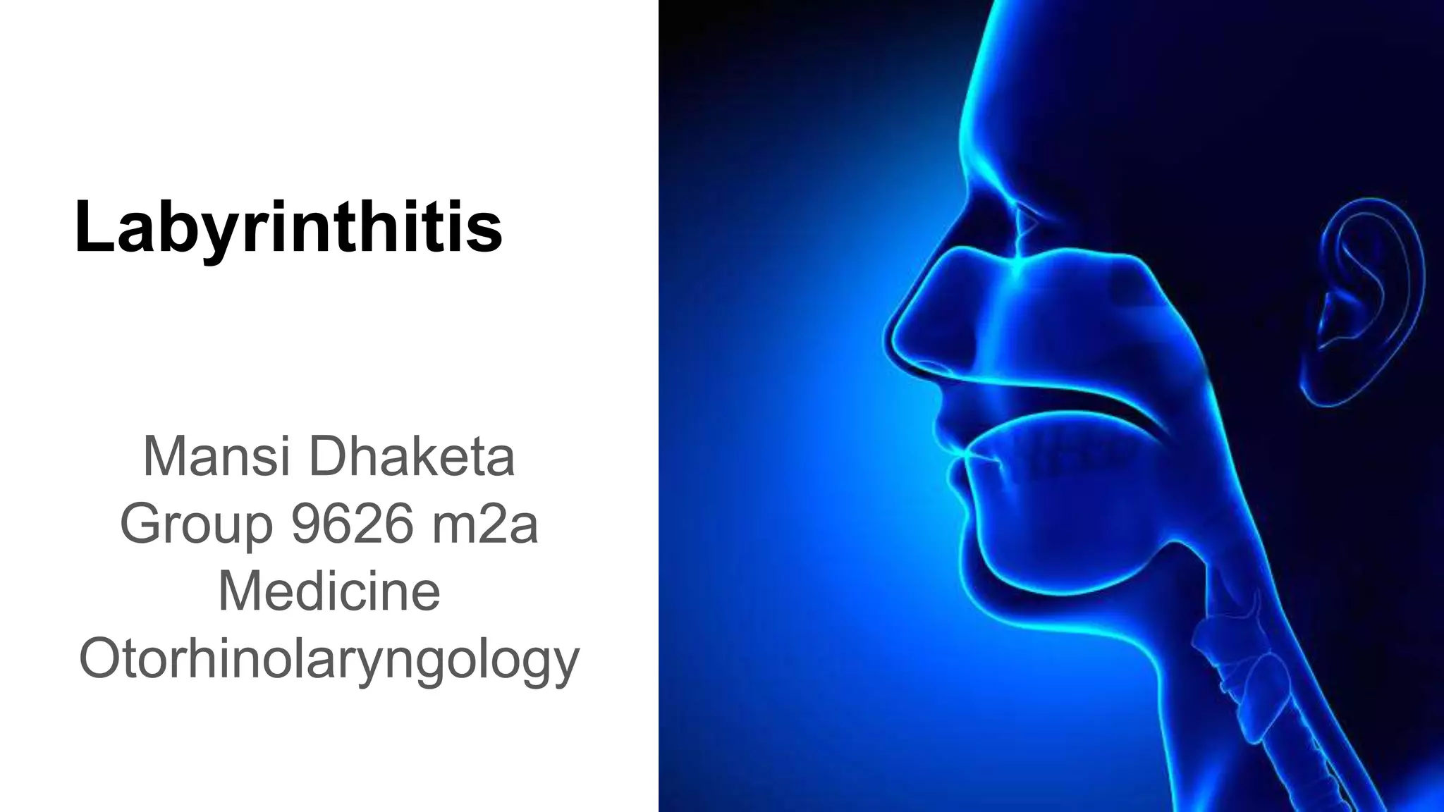 Labyrinthitis.pptx