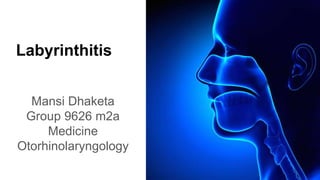 Signs And Symptoms Of Labyrinthitis Meniere's Disease: Treatment,