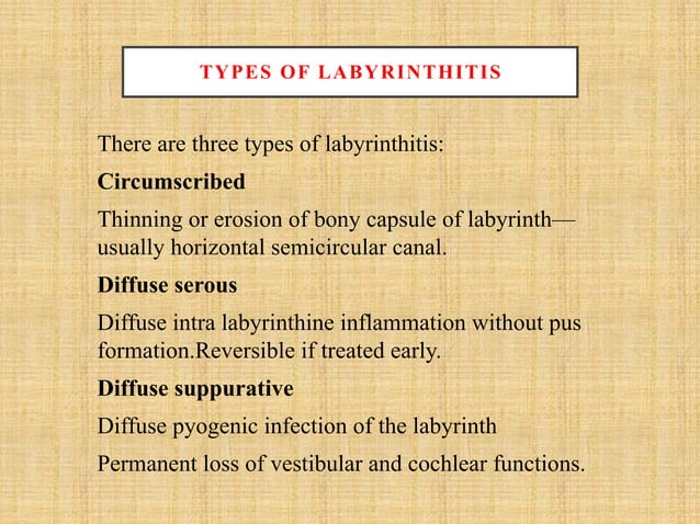 labyrinthitis and nursing management .pptx