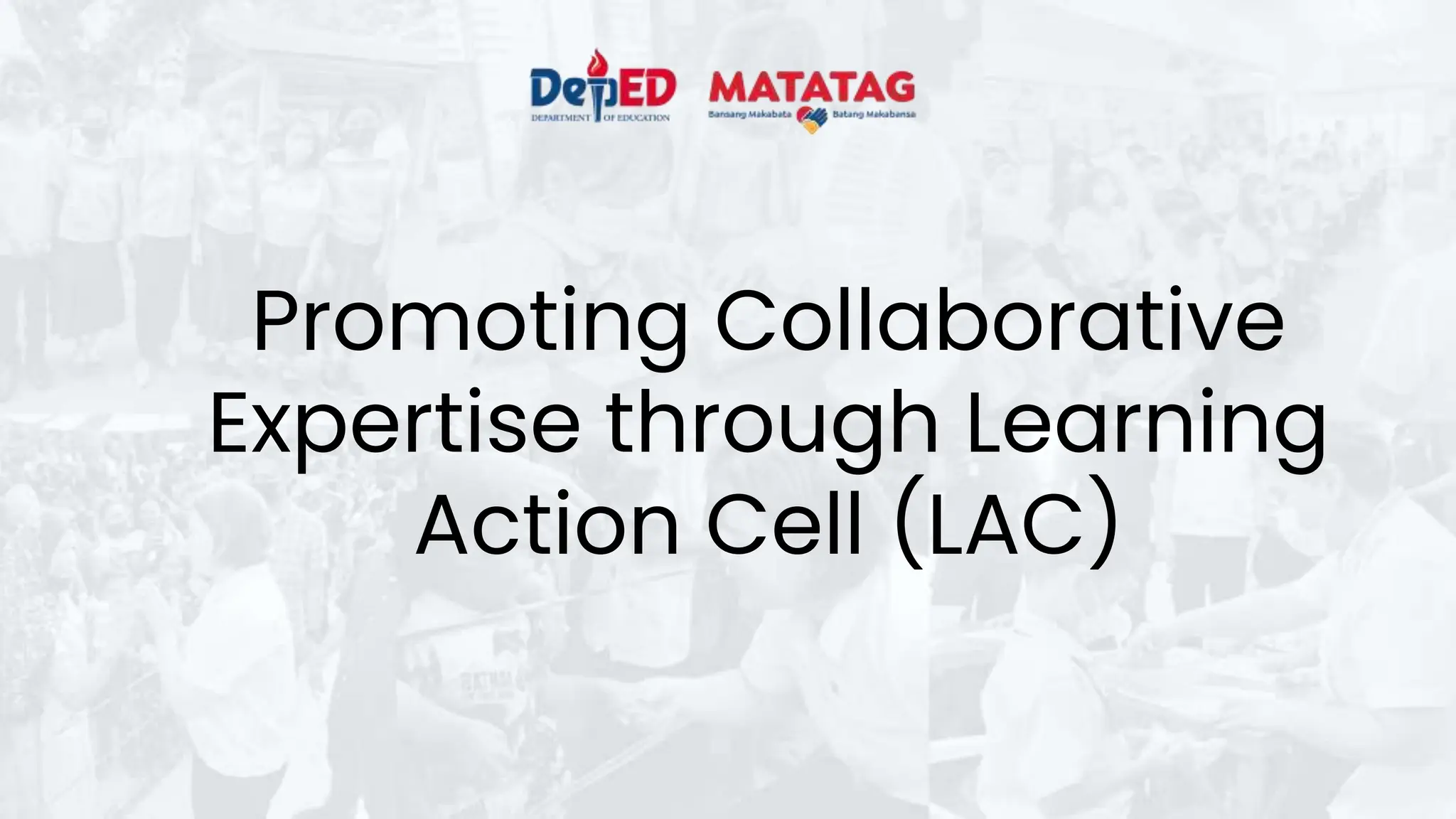 National Learning Camp - Learning action Cell | PPTX