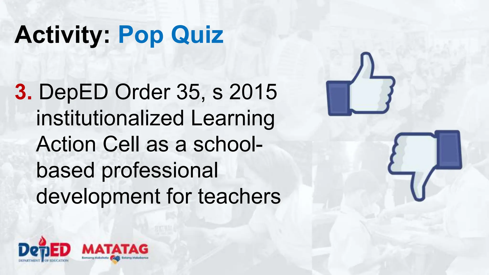 National Learning Camp - Learning action Cell | PPTX