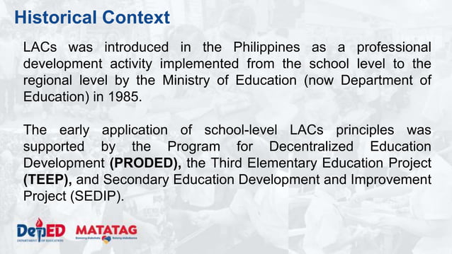 National Learning Camp - Learning action Cell | PPTX