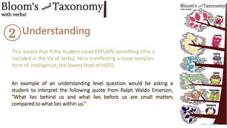 LAC-on-REvised-Blooms-Taxonomy.pptx | Biological Sciences | Science
