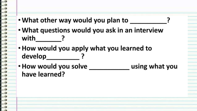 TABLE OF SPECIFICATION- DEPED | PPTX