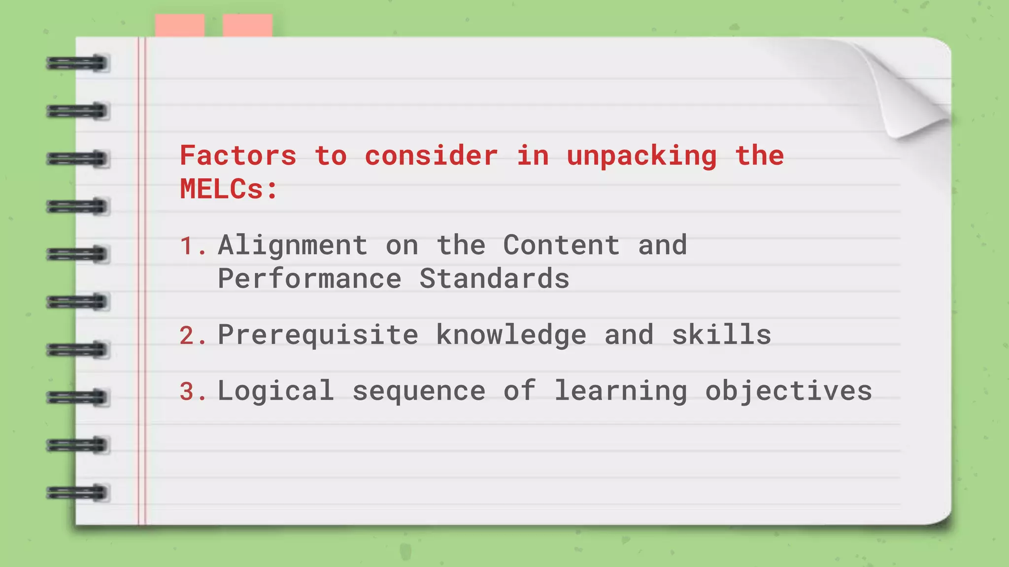 Most Essential Learning Competencies | PPTX
