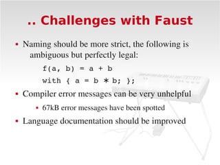 Emulating a Combo Organ Using Faust | PPT