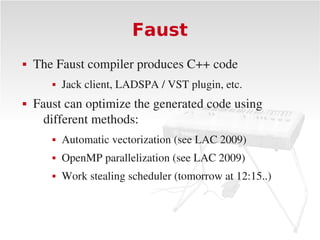 Emulating a Combo Organ Using Faust | PPT