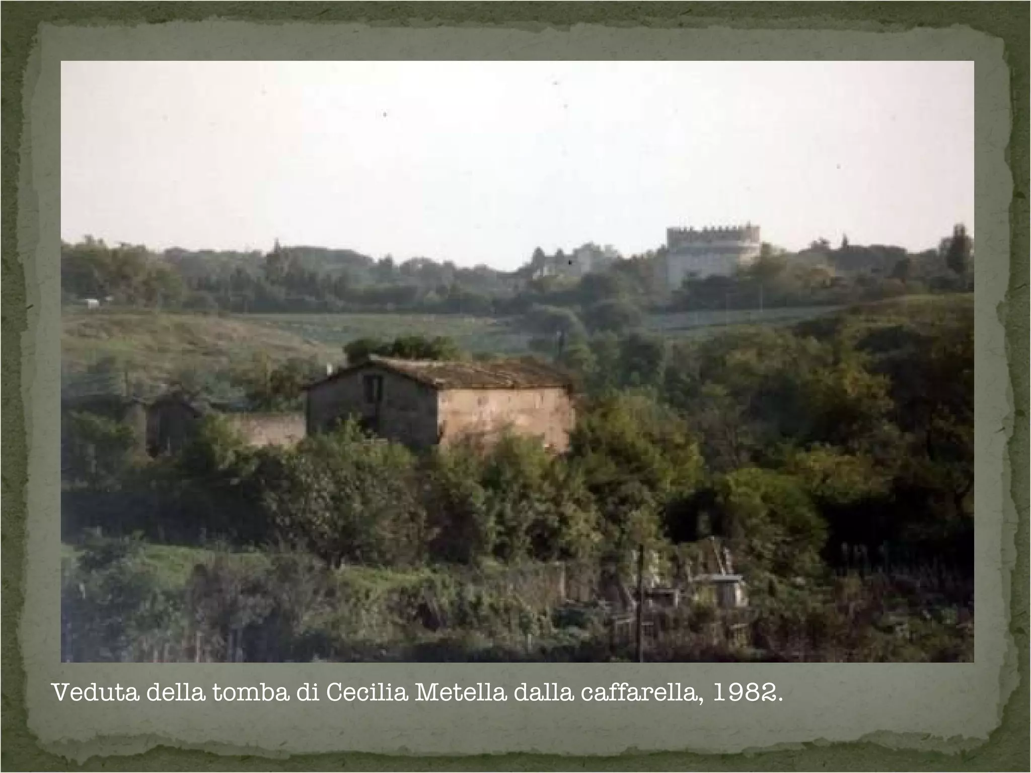 La caffarella. storia e degrado. | PPT