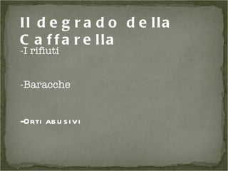 La caffarella. storia e degrado. | PPT | Landscaping | Home & Garden