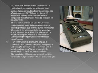 La calculadora | PPTX