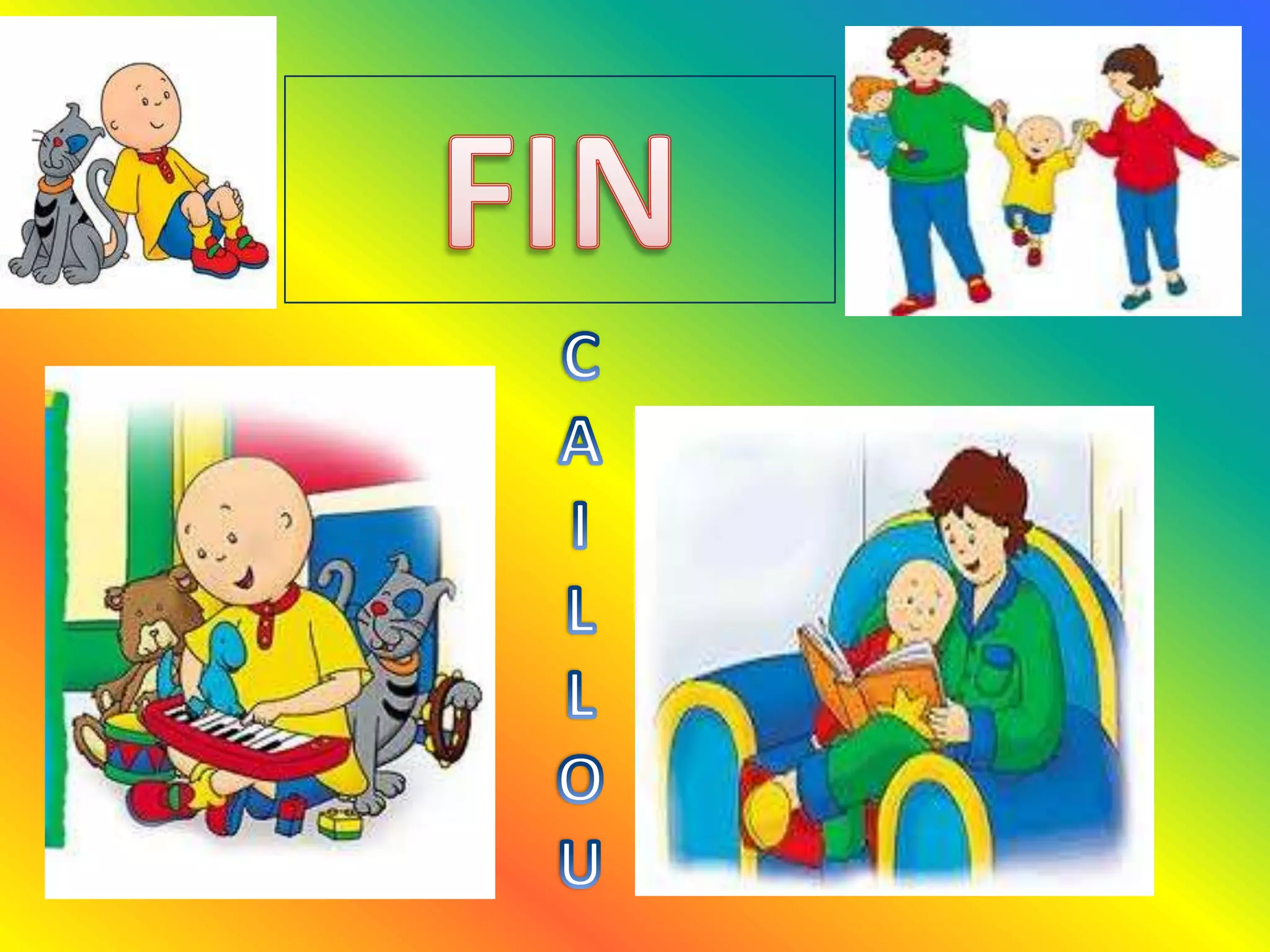 La cancion de caillou | PPTX