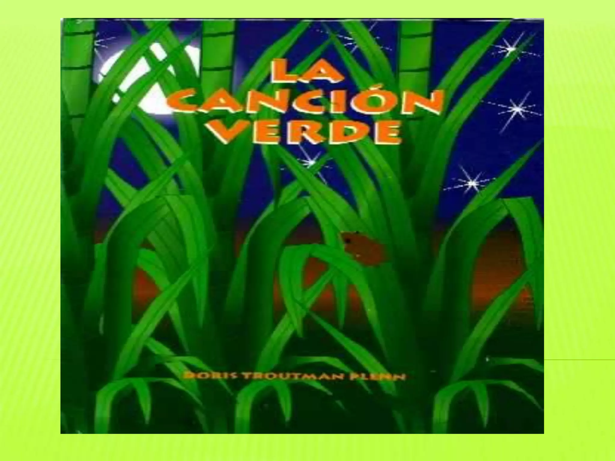 la cancion verde.ppt