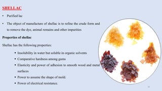 LACANDSHELLAC.pptx | Chemistry | Science