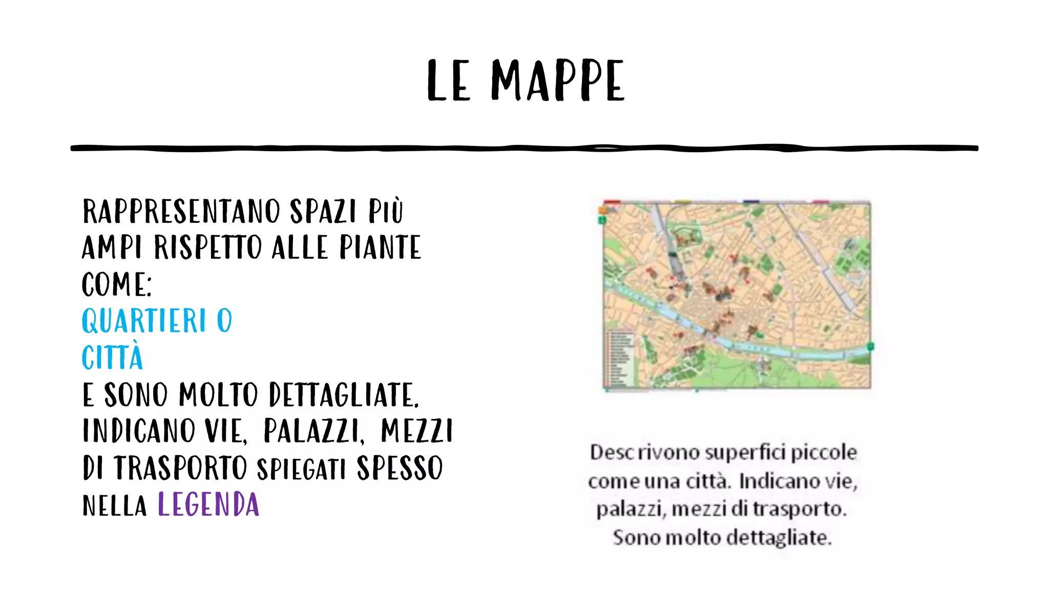 La carta o cartina GEOGRAFIA | PPT