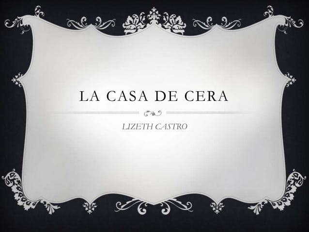 La casa de cera | PPT