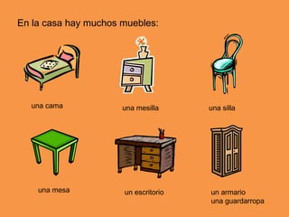 La casa y los muebles | PPT