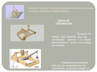 La catapulta por Pilar | PPT