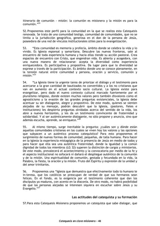 La catequesis en clave misionera | PDF