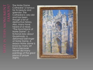 La cathedral de notre dame | PPT