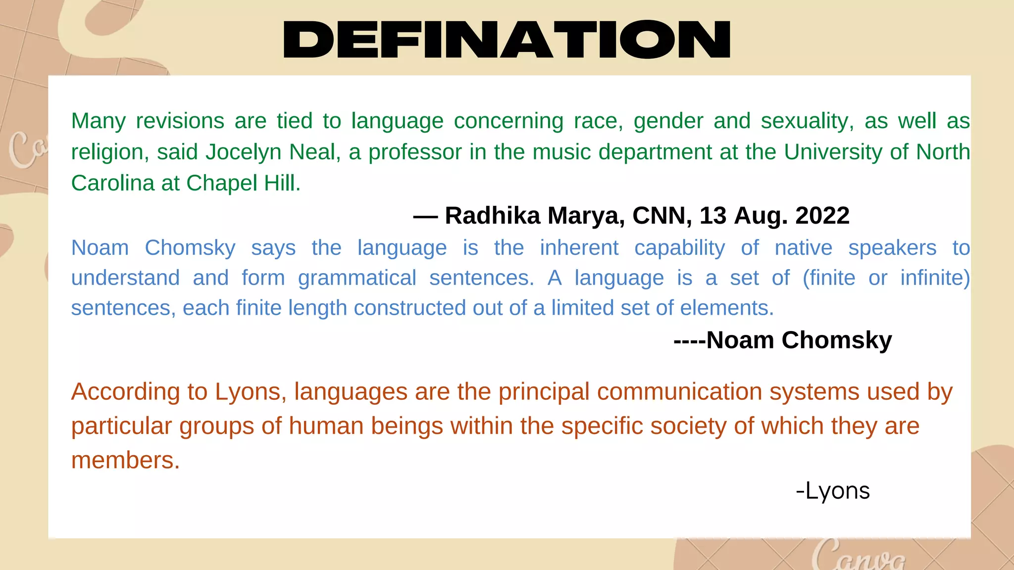 Concept and functions of language | PDF