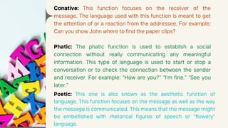 Concept and functions of language | PDF