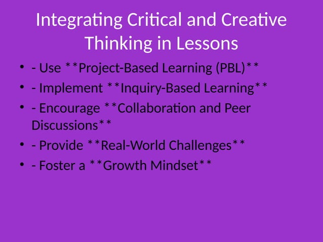 LAC_Critical_Creative_Thinking.pptx,,,,,,,, | PPTX