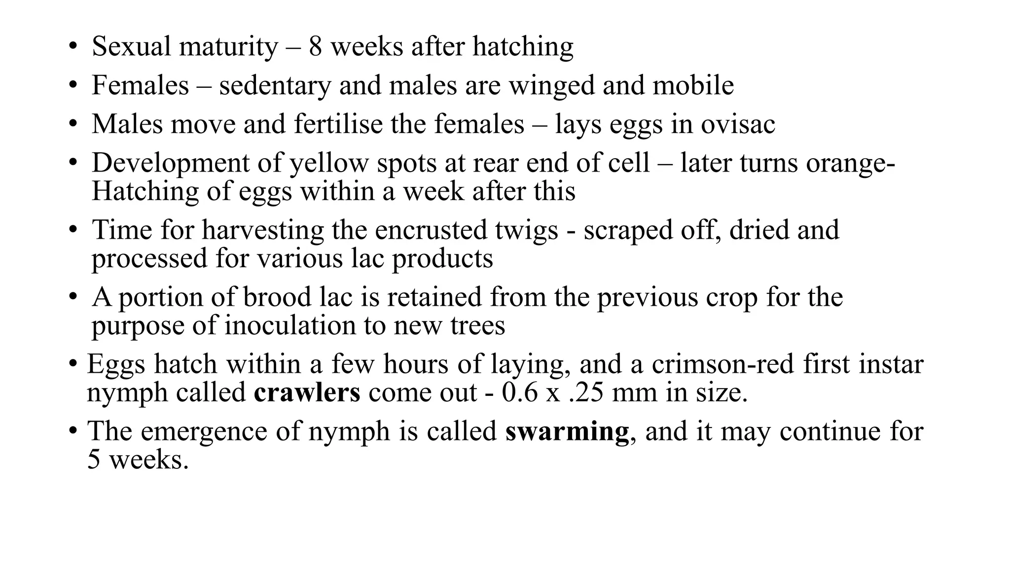 Lac culture entomology agriculture exam portion | PDF