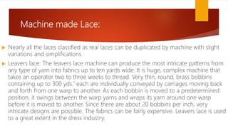 Presentation On Lace fabric | PPTX