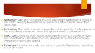 Presentation On Lace fabric | PPTX