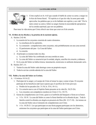 La cena del senor | PDF