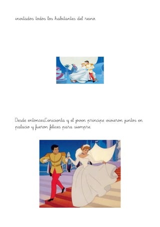 La Cenicienta Pdf (Cuento Con ImáGenes Mrc) | PDF