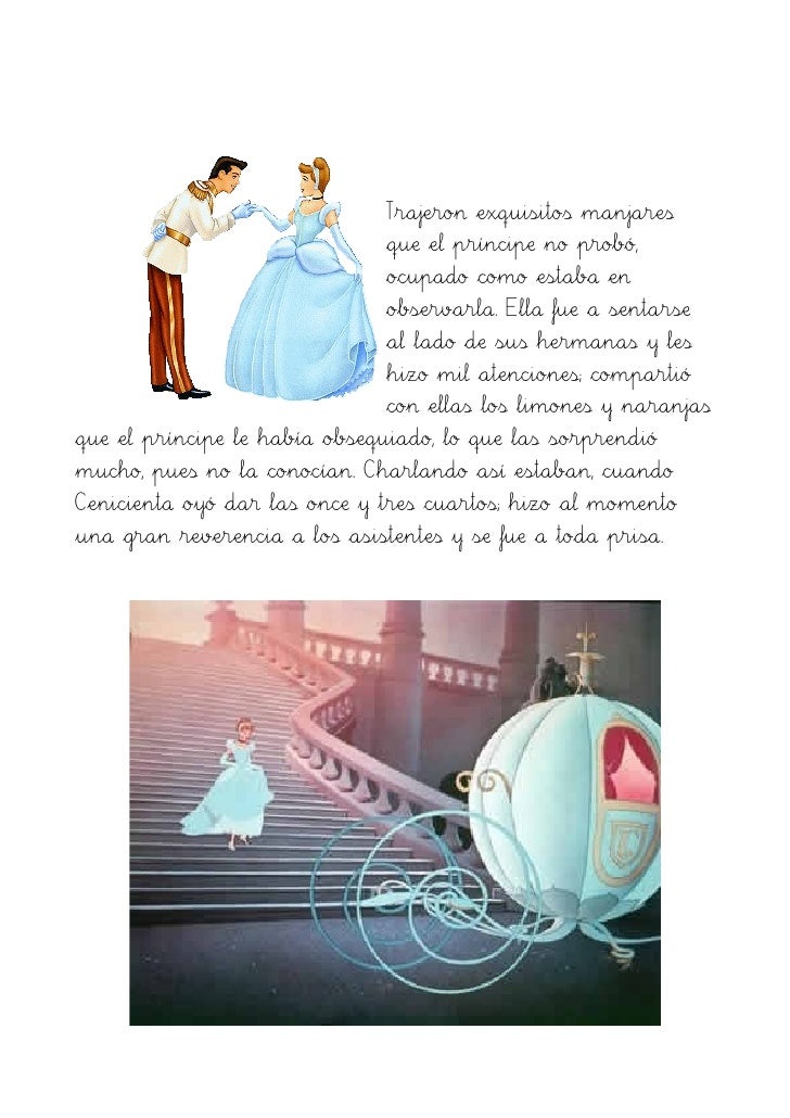 La Cenicienta Pdf (Cuento Con ImáGenes Mrc)