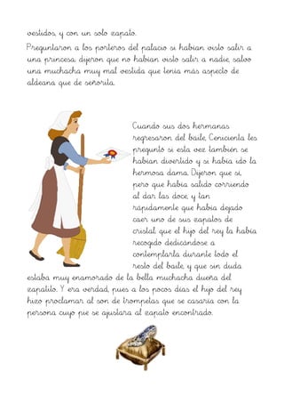 La Cenicienta Pdf (Cuento Con ImáGenes Mrc) | PDF